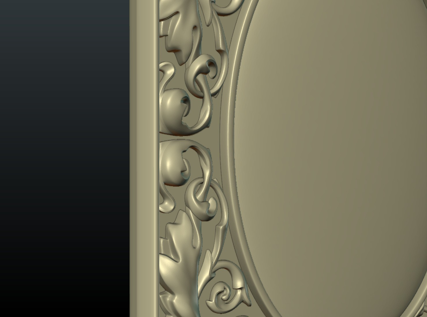 STL file Baroque decor panel 🎨・3D print design to download・Cults