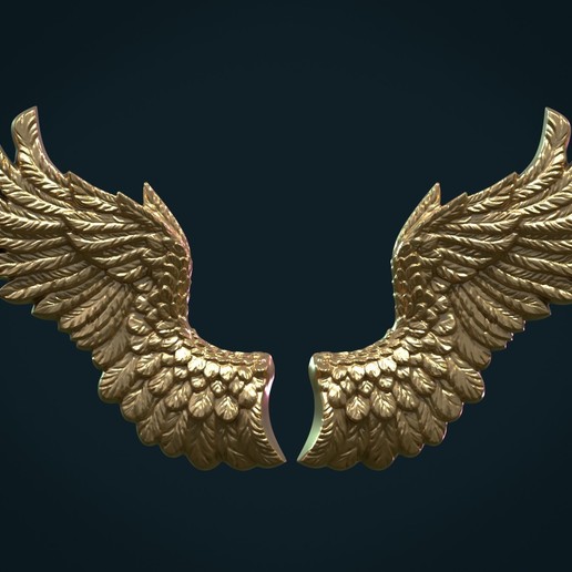 Download STL file Wings Relief II • Design to 3D print ・ Cults