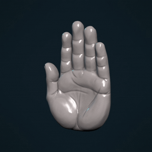 Descargar archivos 3D Mano de palma ・ Cults