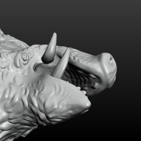 Download 3D printer designs Boars Head ・ Cults