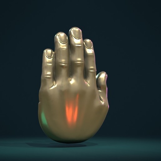 Download 3D printer designs Palm Hand ・ Cults
