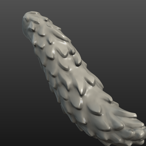 Download 3D printing models Wolf Tail ・ Cults
