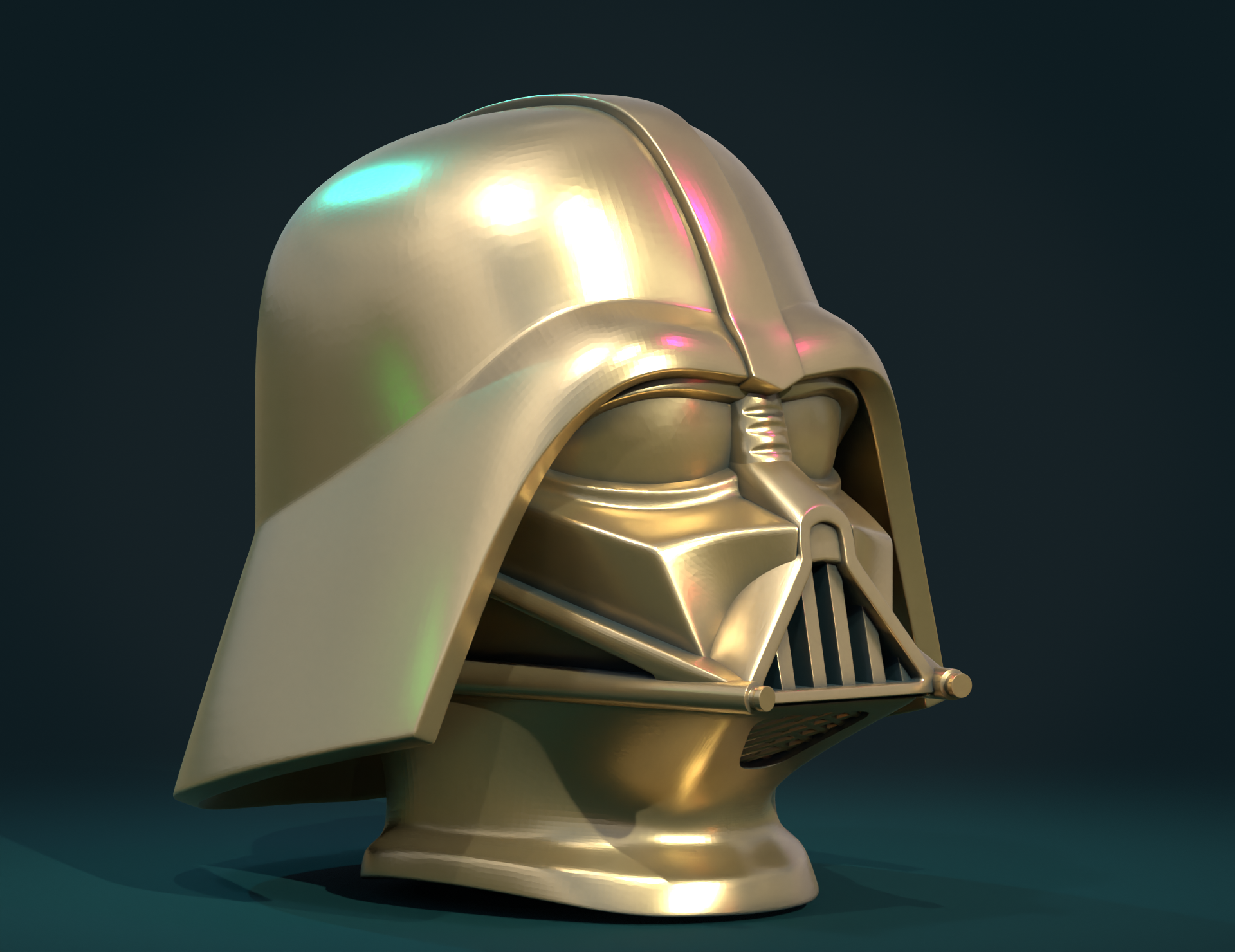 3D file Darth Vader Helmet・3D printer design to download・Cults