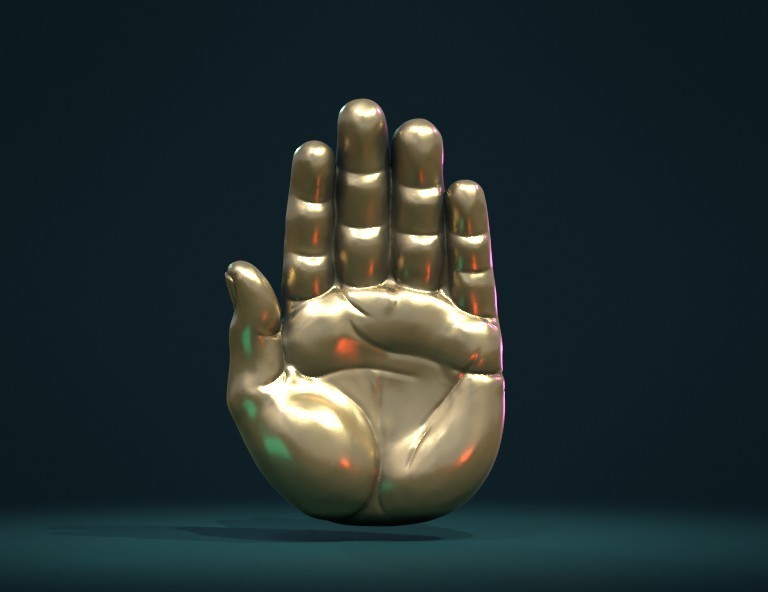 Файл 3D Palm Hand ・3D-печатная модель для загрузки・Cults