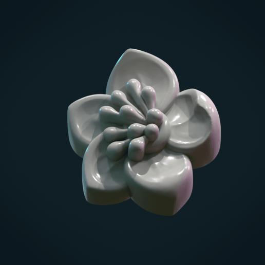 Download 3D printer designs Apple flower ・ Cults