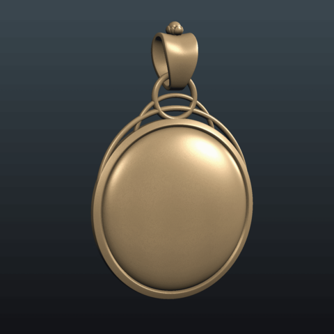 Download STL file Water Lily Pendant • 3D printable model ・ Cults