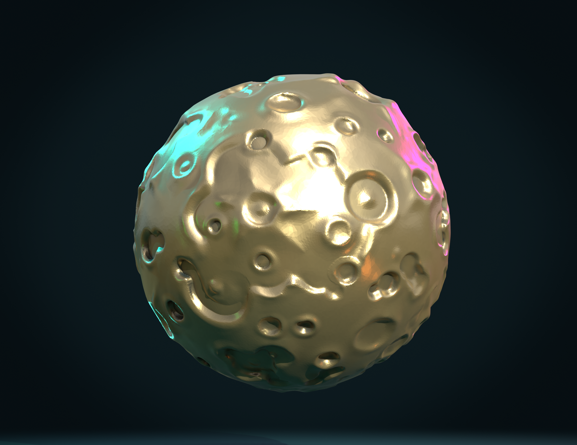 3D file Moon Hollow and Solid・3D printer design to download・Cults