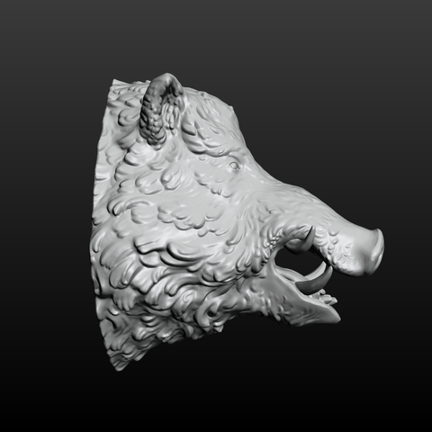 Download 3D printer designs Boars Head ・ Cults
