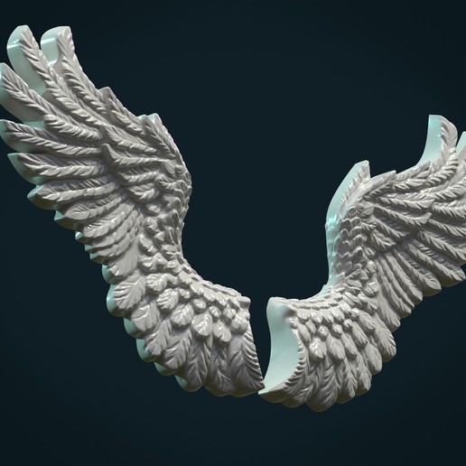 Download STL file Wings Relief II • Design to 3D print ・ Cults