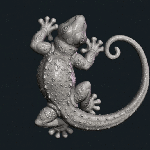 Download STL file Gecko • Design to 3D print ・ Cults