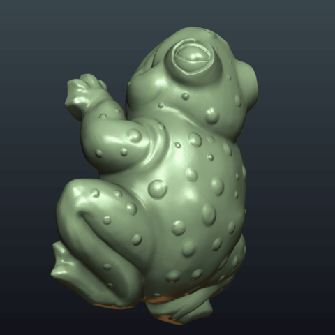 Download 3D printing designs Fat Frog ・ Cults