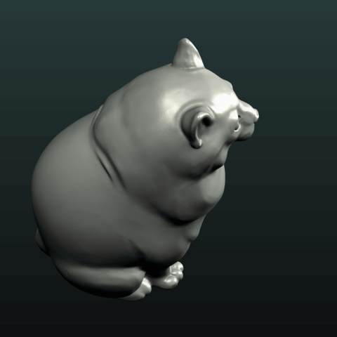 Download 3D printer designs Fat Cat ・ Cults