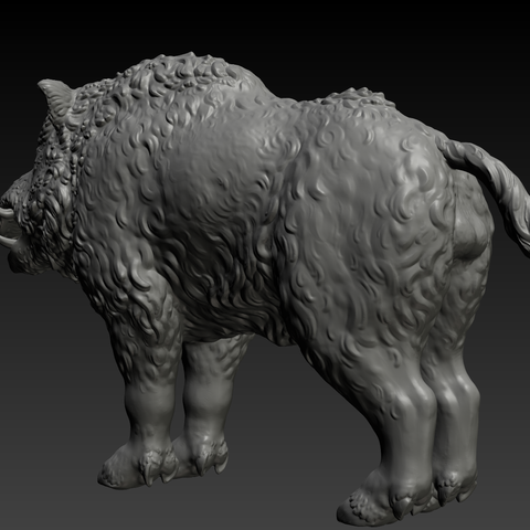 Download 3D printing templates Boar ・ Cults