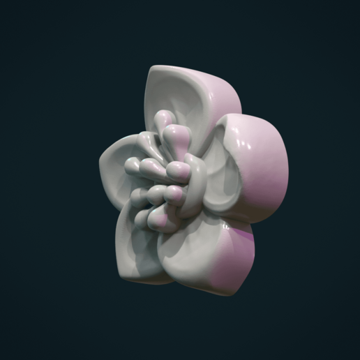 Download 3D printer designs Apple flower ・ Cults