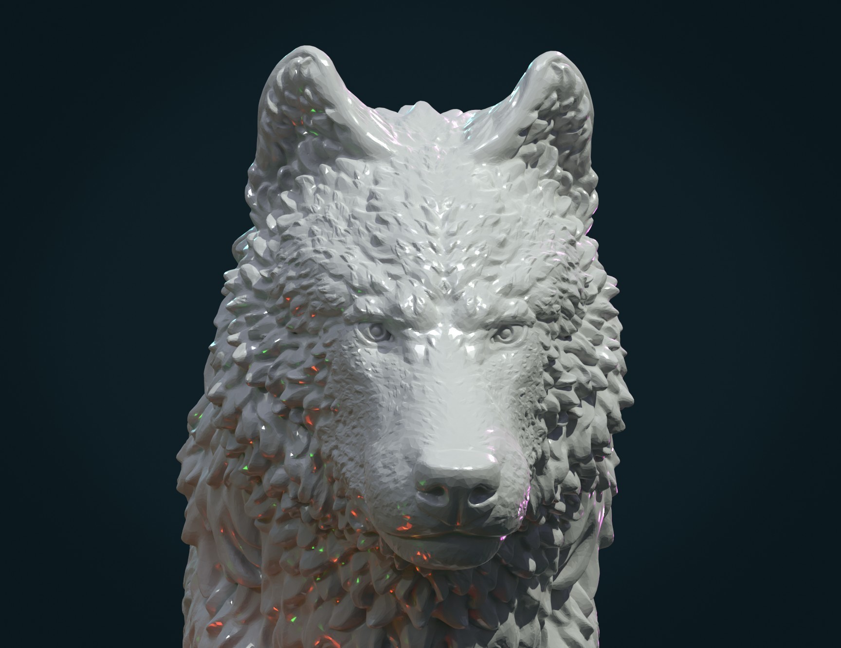 3D file Wolf IV・3D printable design to download・Cults