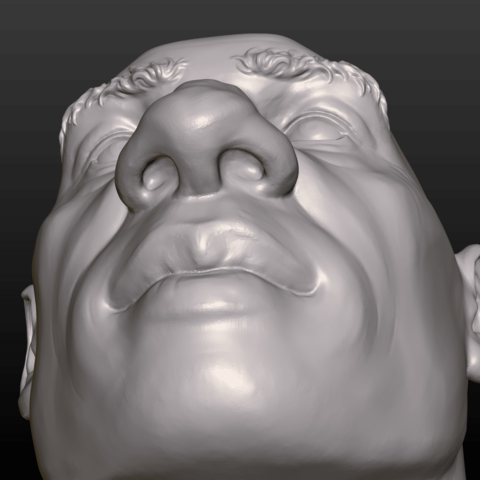 Descargar archivos STL Cabeza de hombre ・ Cults