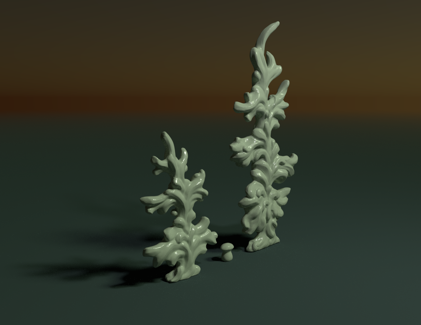 STL file Two fir trees・Template to download and 3D print・Cults