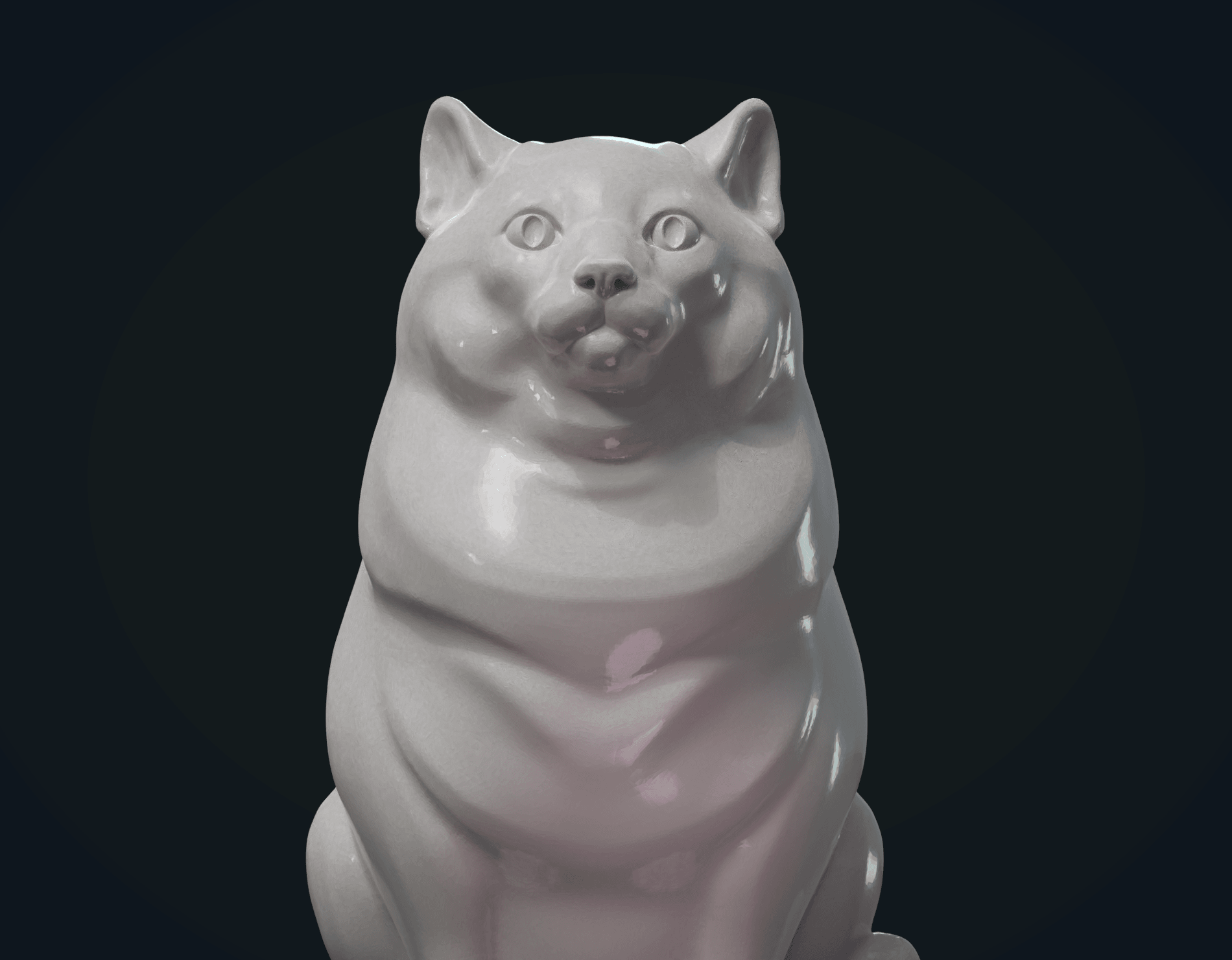 3D file Fat Cat 🐱・Model to download and 3D print・Cults