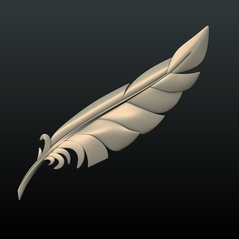 Download 3D printer templates New Feather ・ Cults