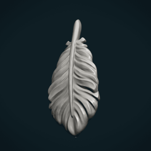 Download 3D printer files Bird Feather. ・ Cults