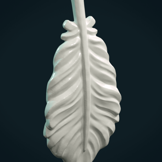 Download 3D printer files Bird Feather. ・ Cults