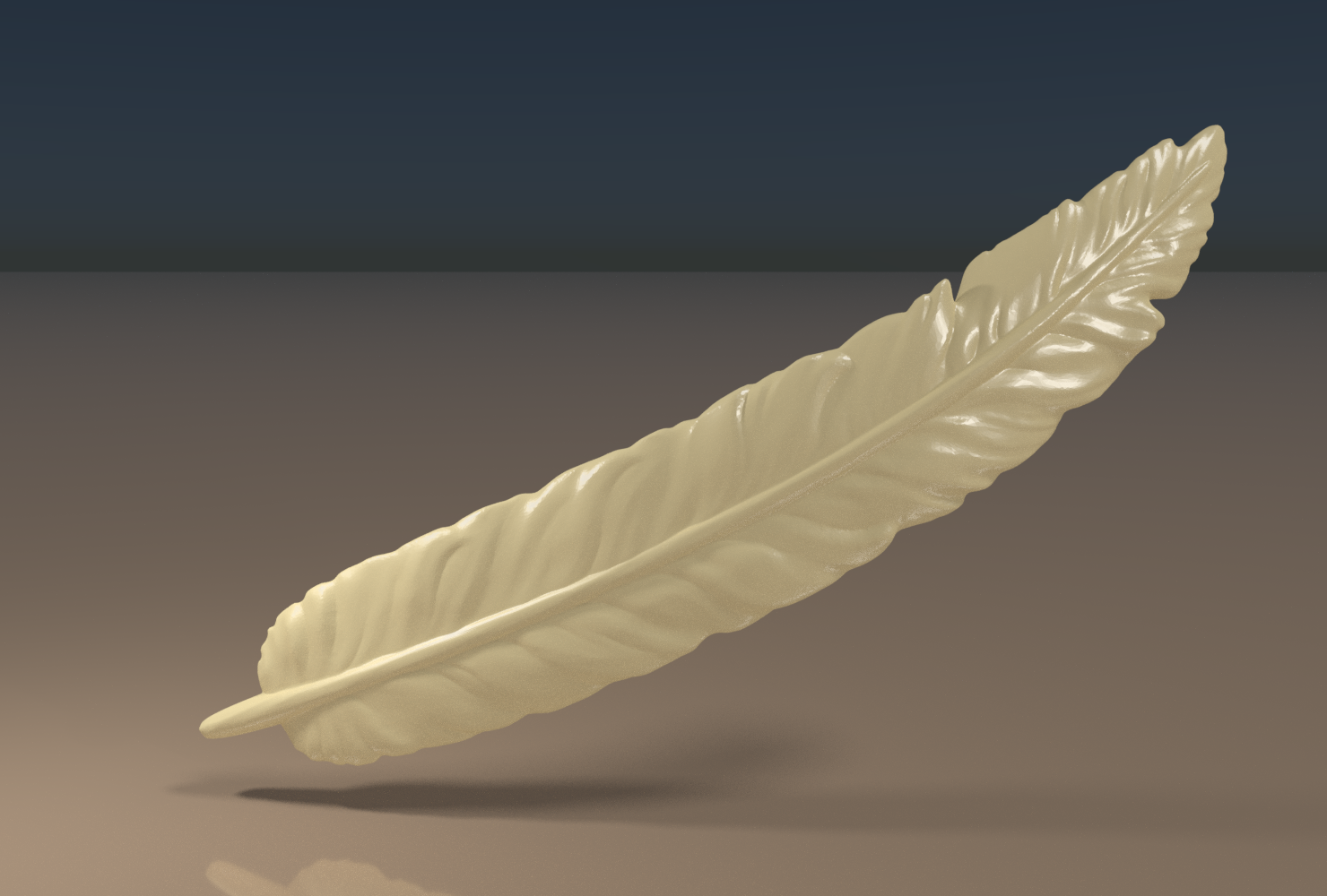 3D file Feather 🪶・3D printer model to download・Cults