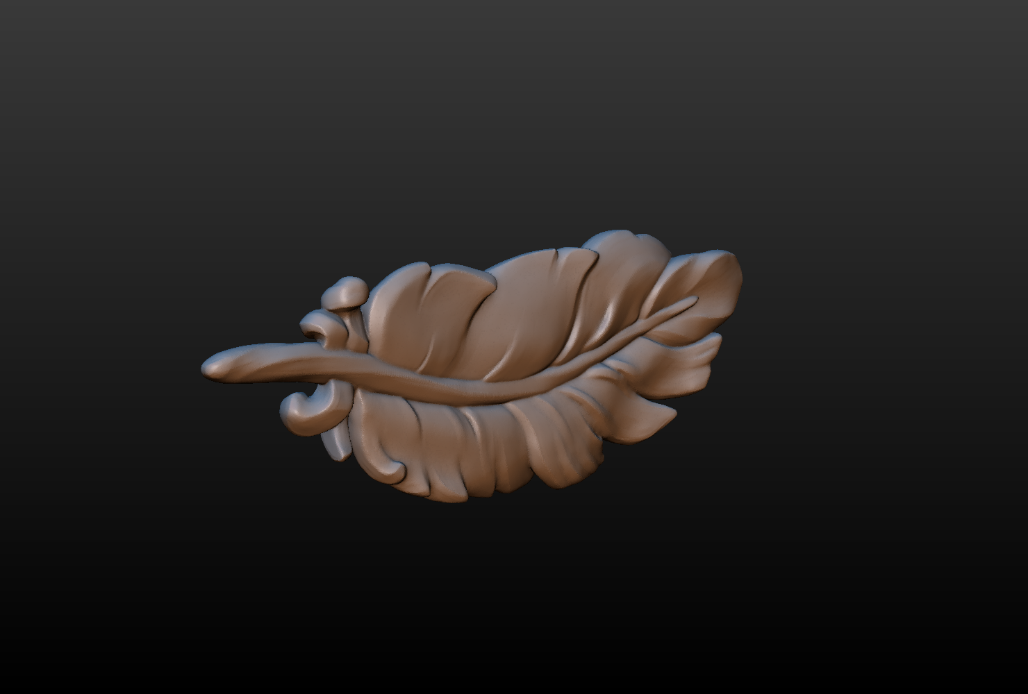 STL file Feather III・3D printable model to download・Cults