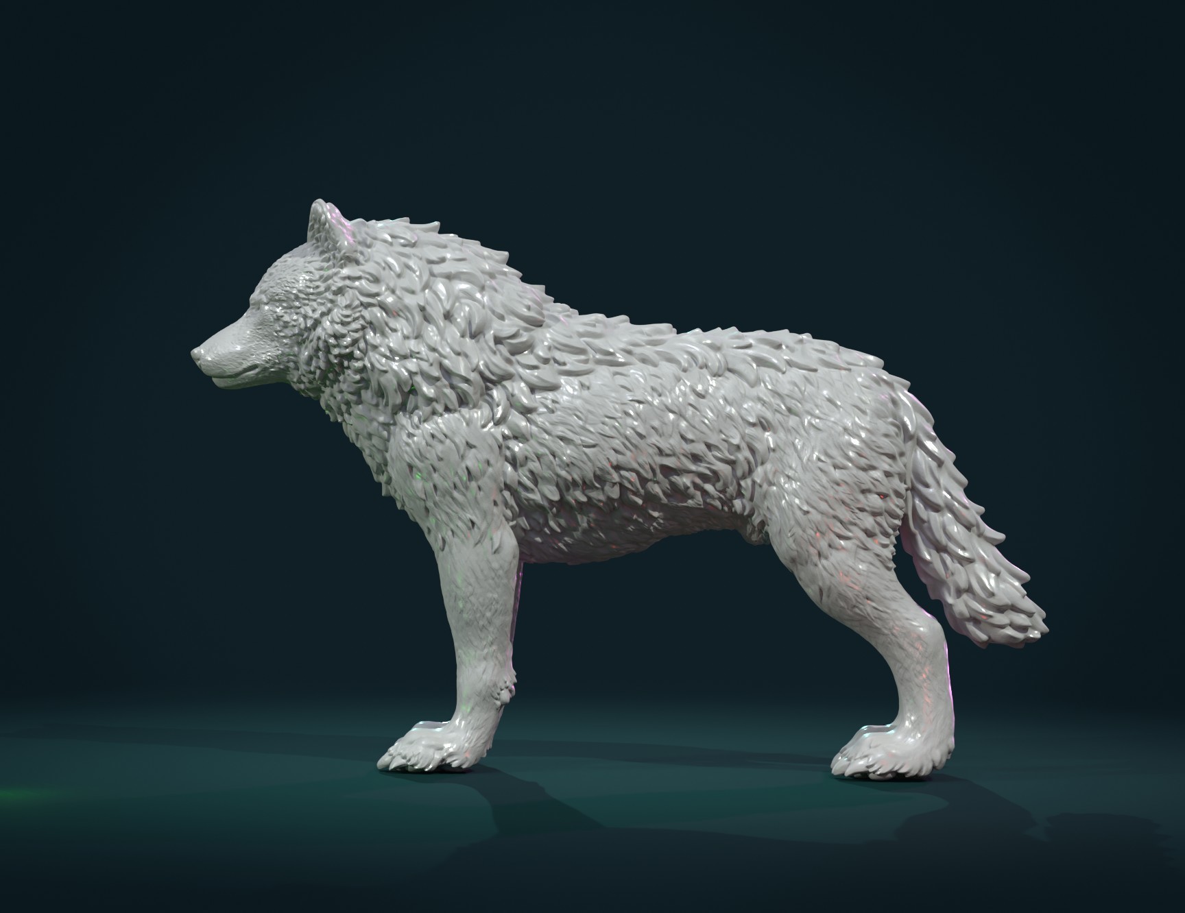 3D file Wolf IV・3D printable design to download・Cults