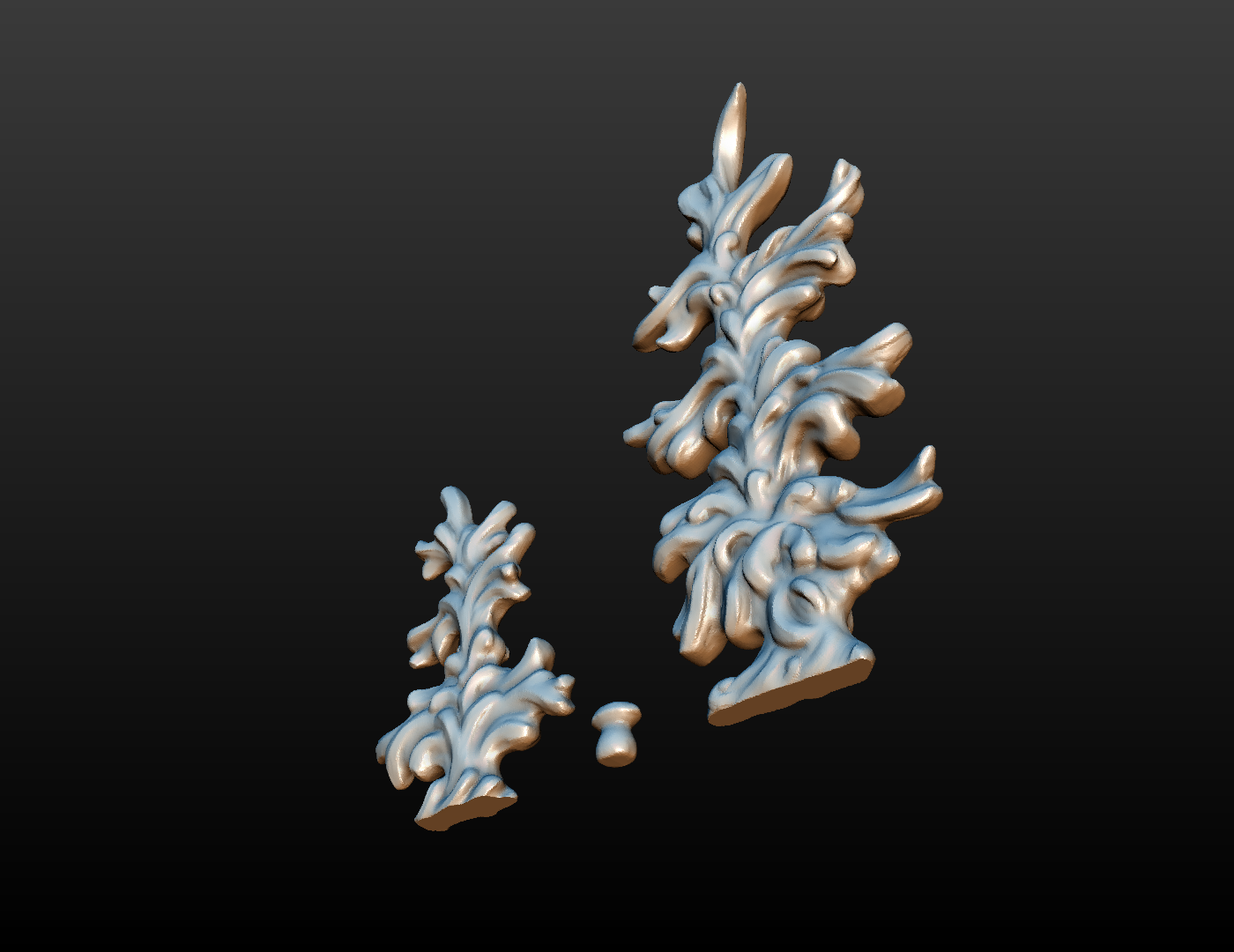 STL file Two fir trees・Template to download and 3D print・Cults