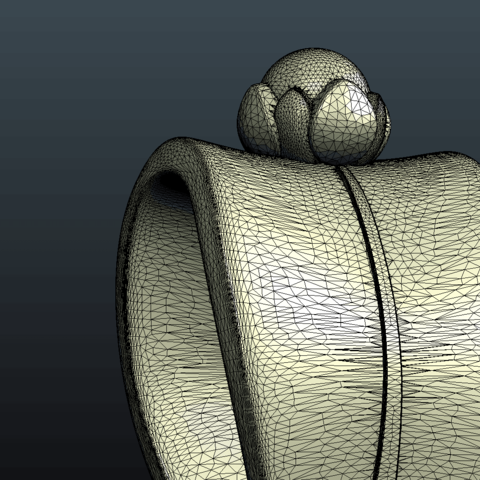 Download STL file Water Lily Pendant • 3D printable model ・ Cults