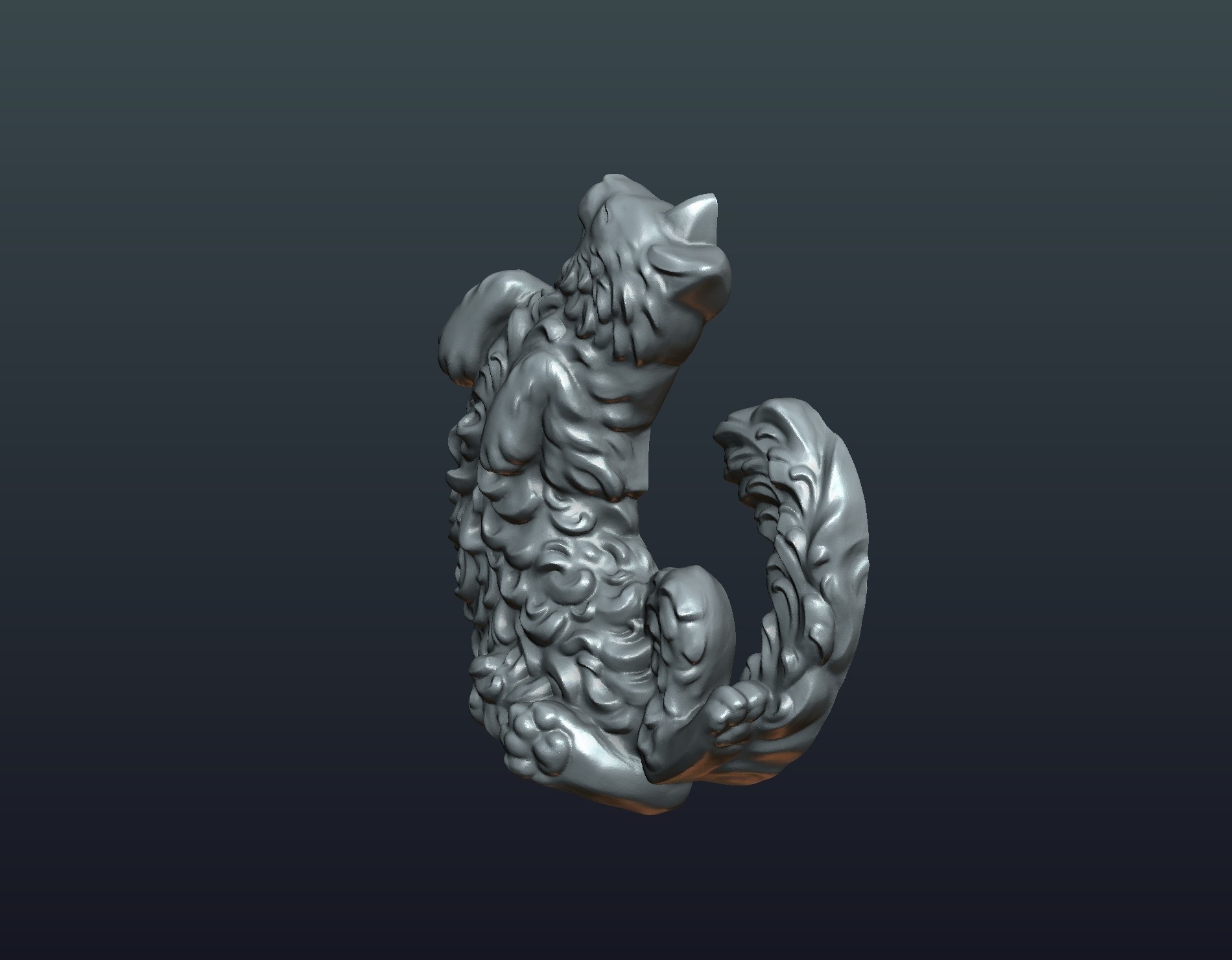 Free 3D file Cat bas-relief 🐱・3D printing design to download・Cults