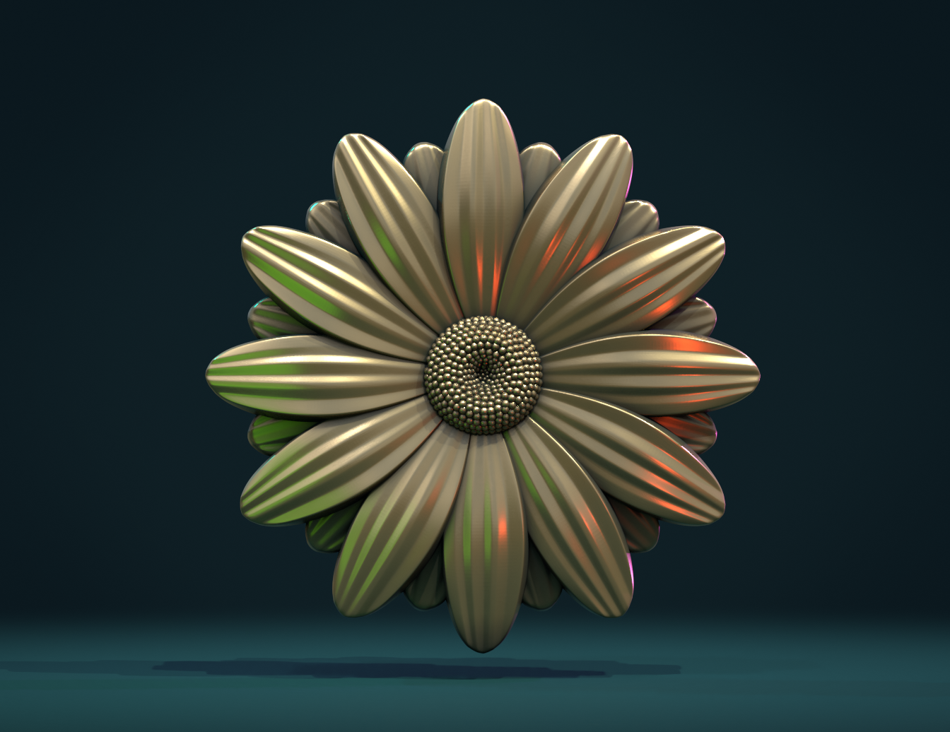 3D file Daisy・Template to download and 3D print・Cults