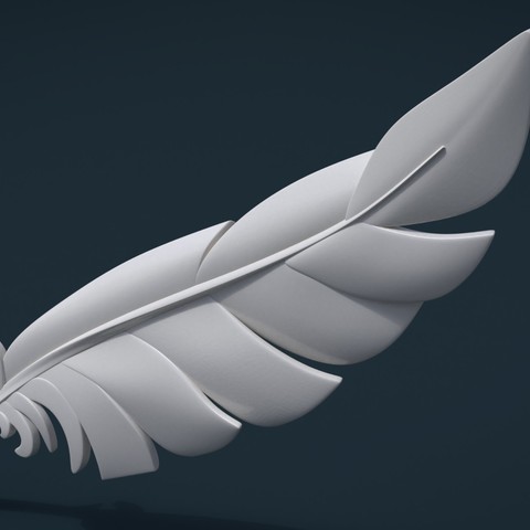 Download 3D printer templates New Feather ・ Cults