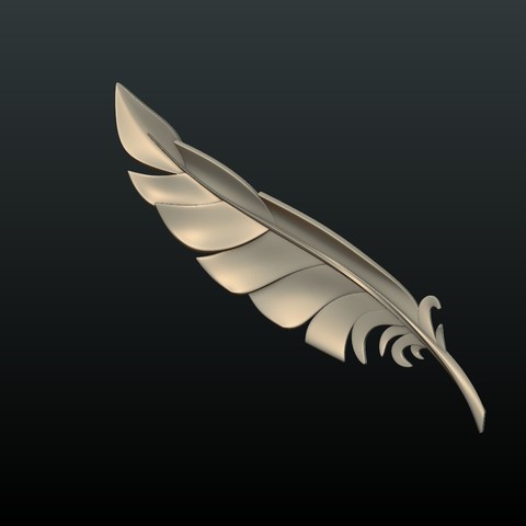 Download 3D printer templates New Feather ・ Cults