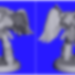 Download free STL Winged Jump Pack 28mm ・ Cults