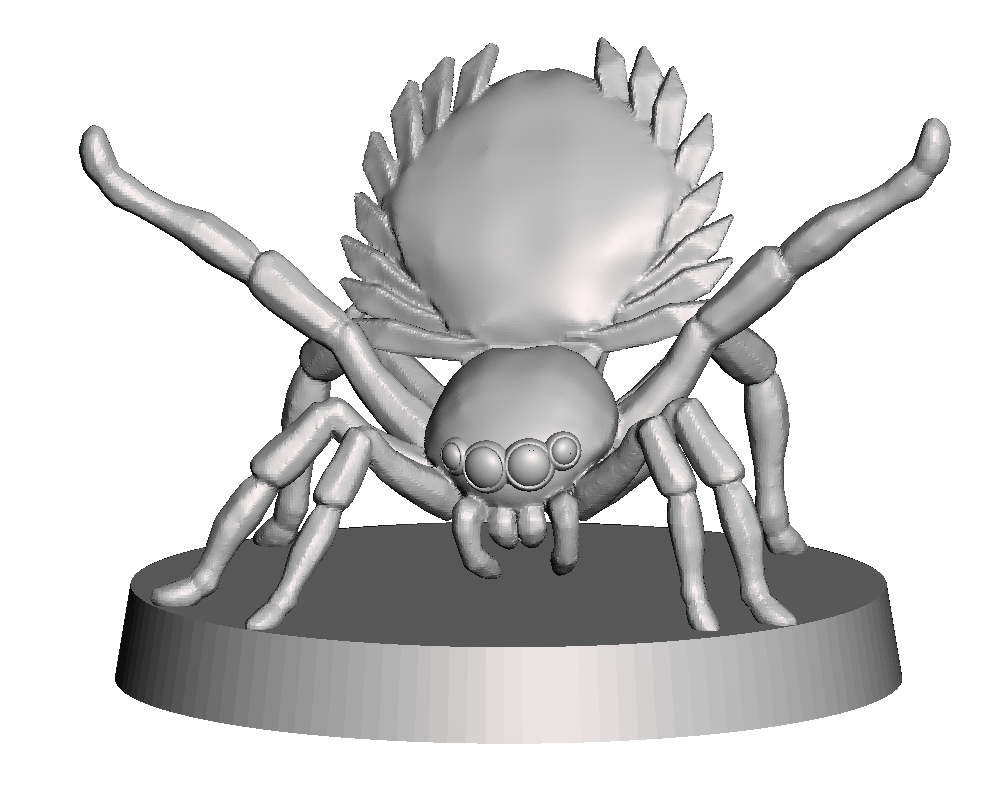 Free STL file Peacock spider companion 🦚・3D printing idea to download・Cults