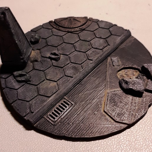 Download free STL file Urban 80mm base • 3D printer model ・ Cults