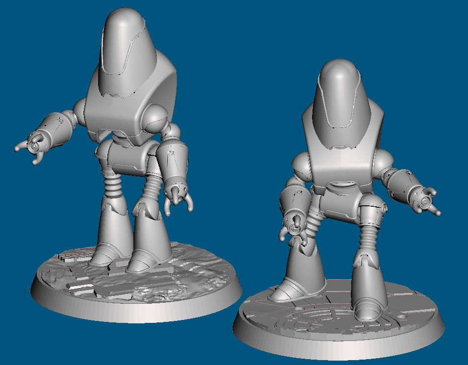 Free STL file FWW protectron squad 🎲・3D printable model to download・Cults