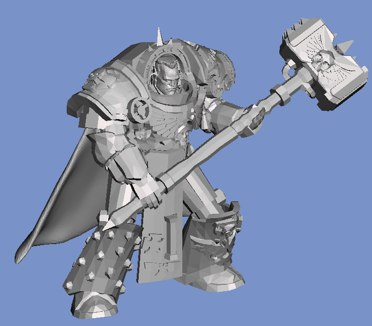 Free STL file Chapter master proxy (28mm) 🎲・3D print design to download ...