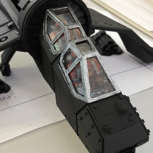 Download free STL file Custom Cockpit and missile launchers for ...