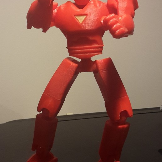 Download free STL Articulated armor robot ・ Cults