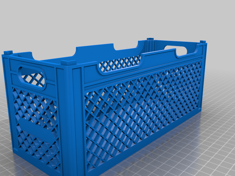 Free STL file Stackable Crate (large) 📦・3D printing idea to download・Cults