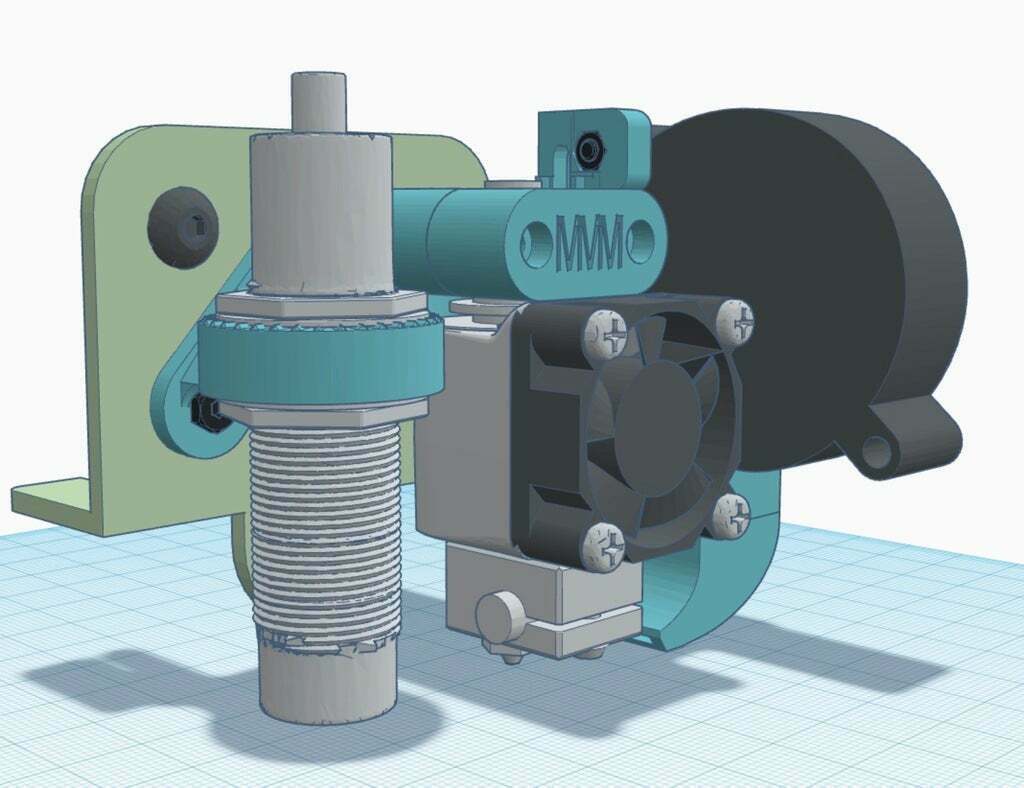 STL-Datei E3D Minimalist for V6 & Volcano on Creality CR10/S Ender 3 ...