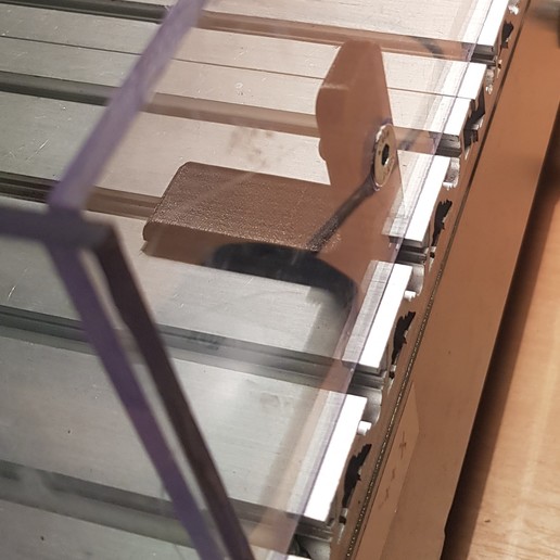 Download 3D printing models SUPPORT PROTECTION PLEXIGLASS CNC 6040 ・ Cults