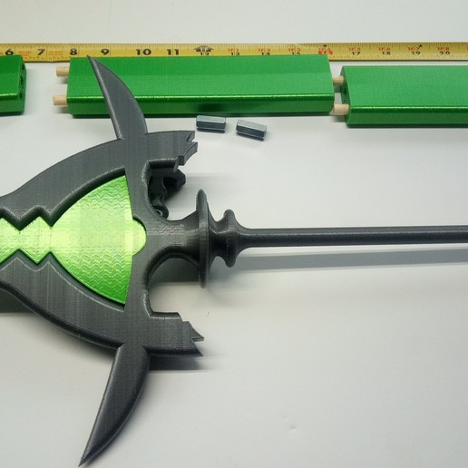 Download STL file Black Clover Yuno Sword Spirit of Zephyr (Supiritto ...