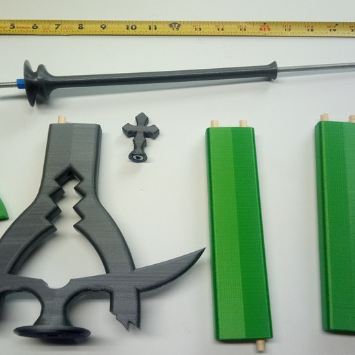 Download STL file Black Clover Yuno Sword Spirit of Zephyr (Supiritto ...