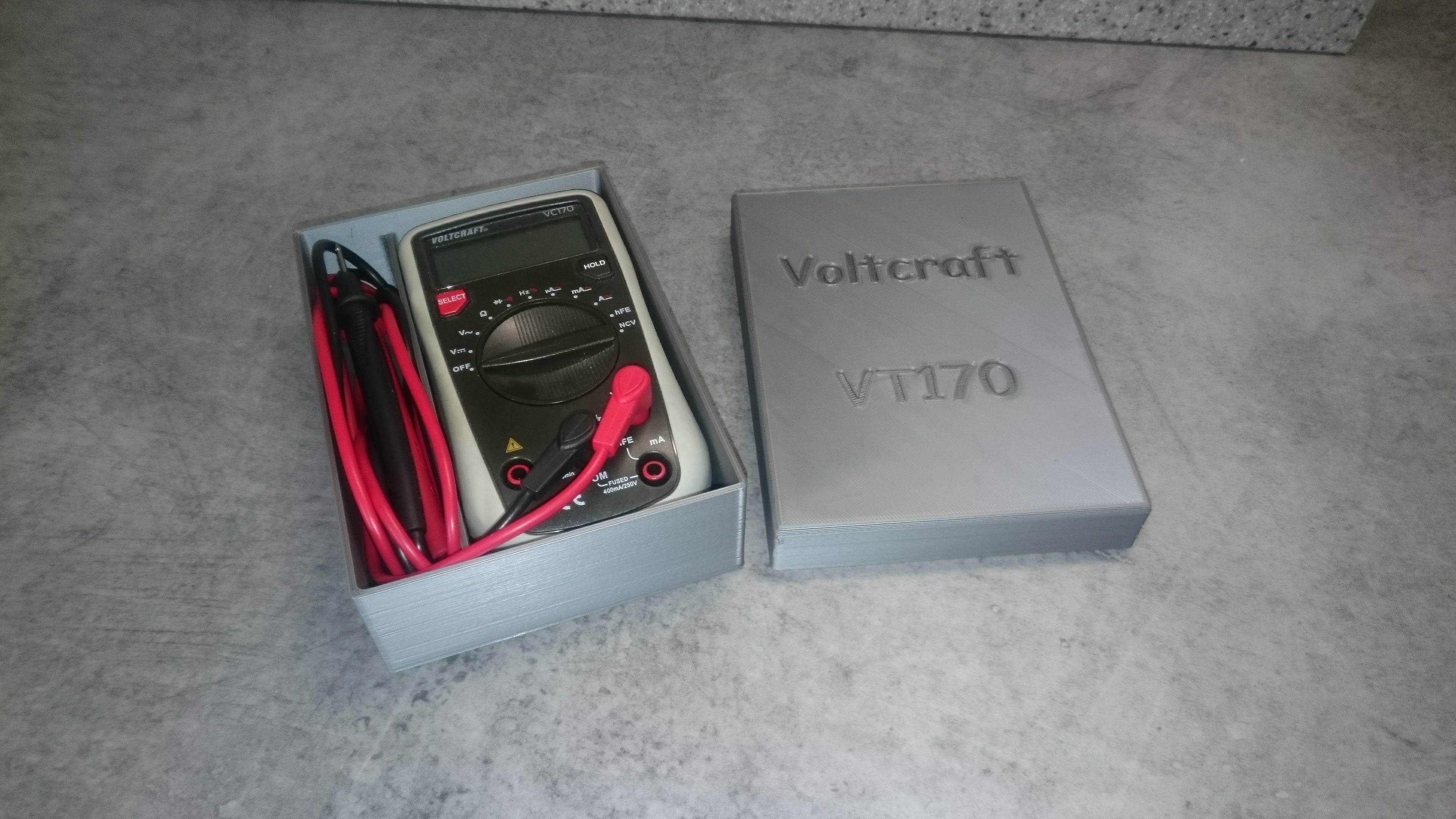 Бесплатный STL файл Box for Voltmeter・3D-печатный объект для загрузки・Cults