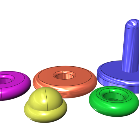 Download 3D printer templates Baby tower toy ・ Cults