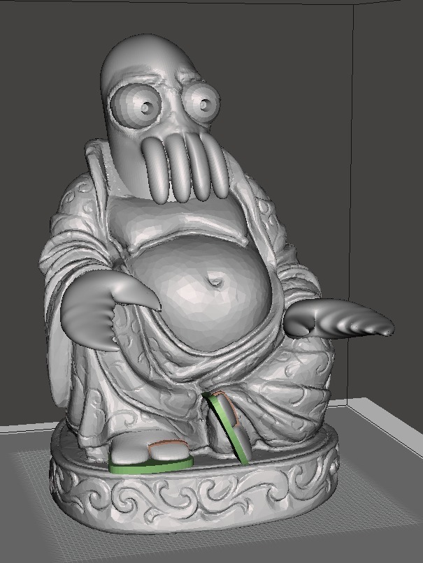 Free 3D file Dr. Buddha Zoidberg・3D printing design to download・Cults