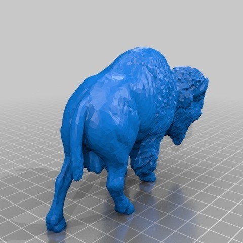 Download free STL files Bison ・ Cults